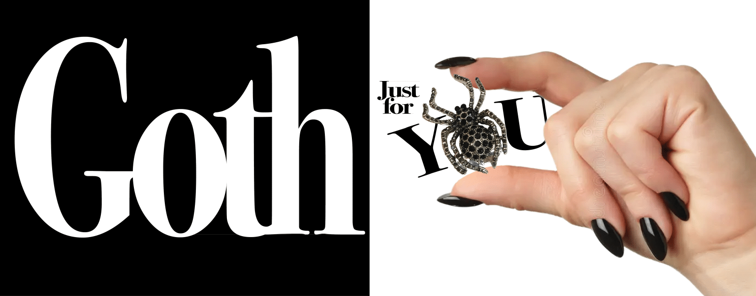 GOTH BANNER - Vintage Princess.